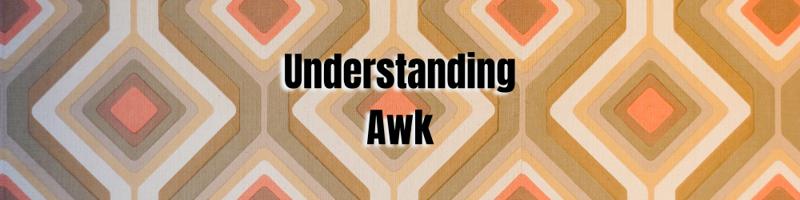 Understanding AWK - Earthly Blog